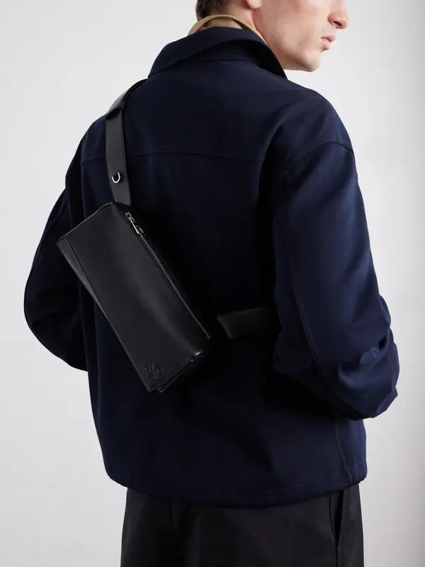 Loewe Puzzle Featherlight Sling Leather Belt Bag