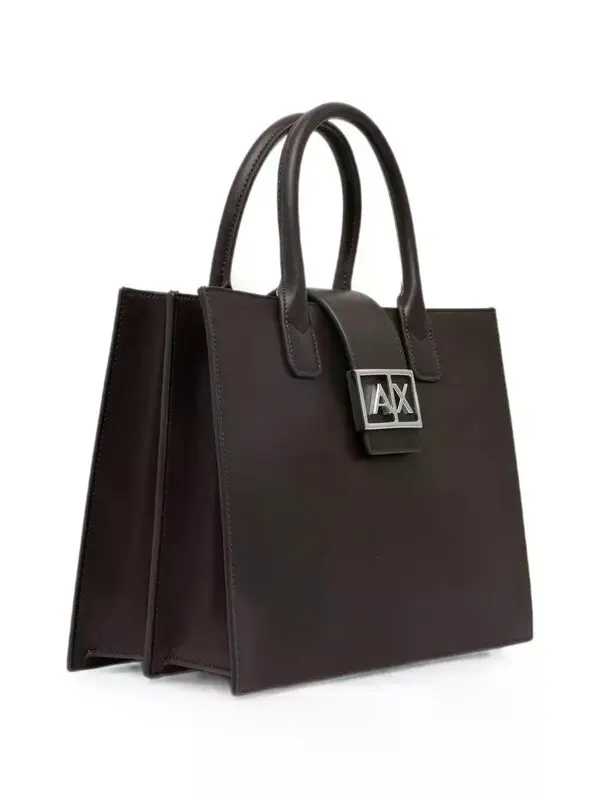 Armani Exchange Logo Plaque Shoulder Bag