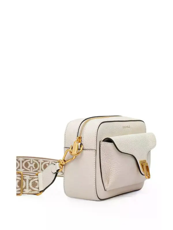 COCCINELLE Pebbled-leather Crossbody Bag