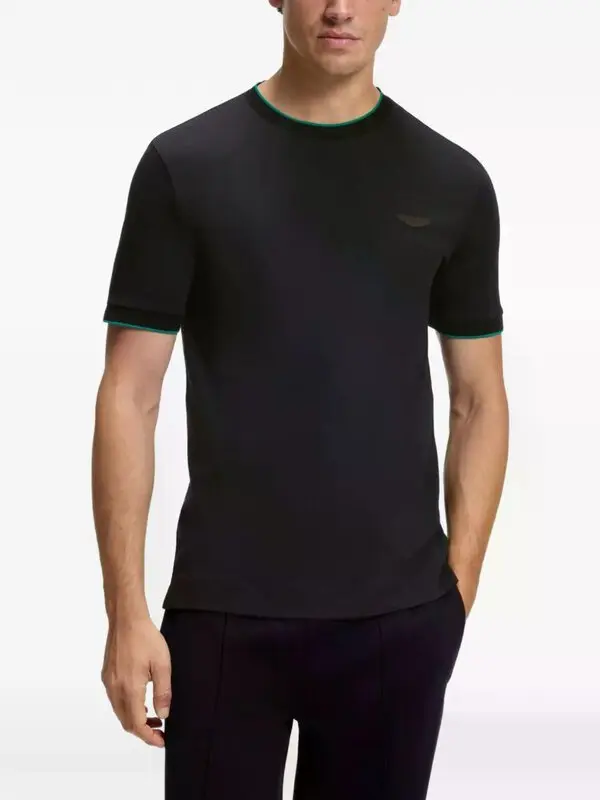 BOSS T-shirt In Mercerized Cotton