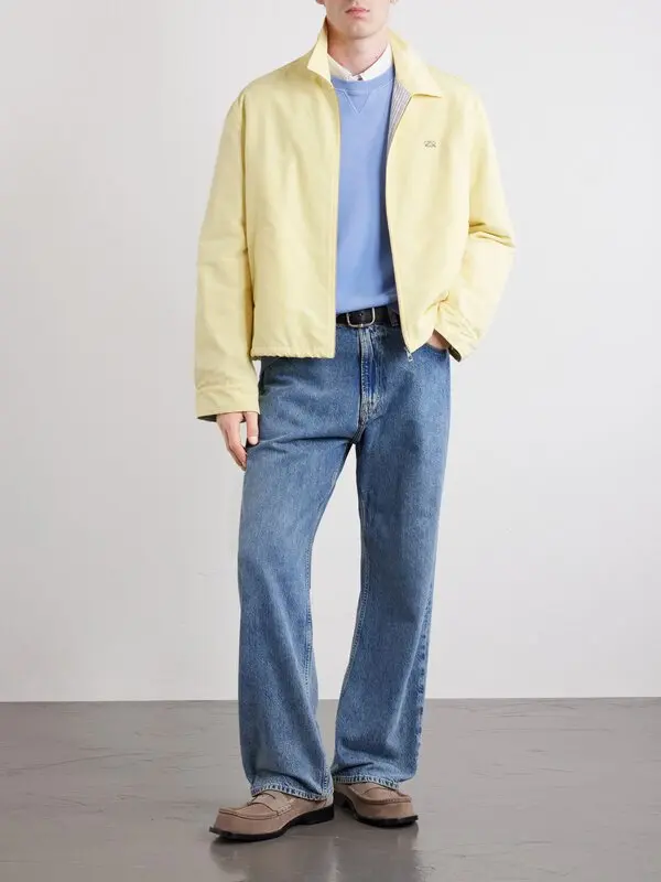 Loewe Anagram-embroidered Cotton-jersey Sweatshirt