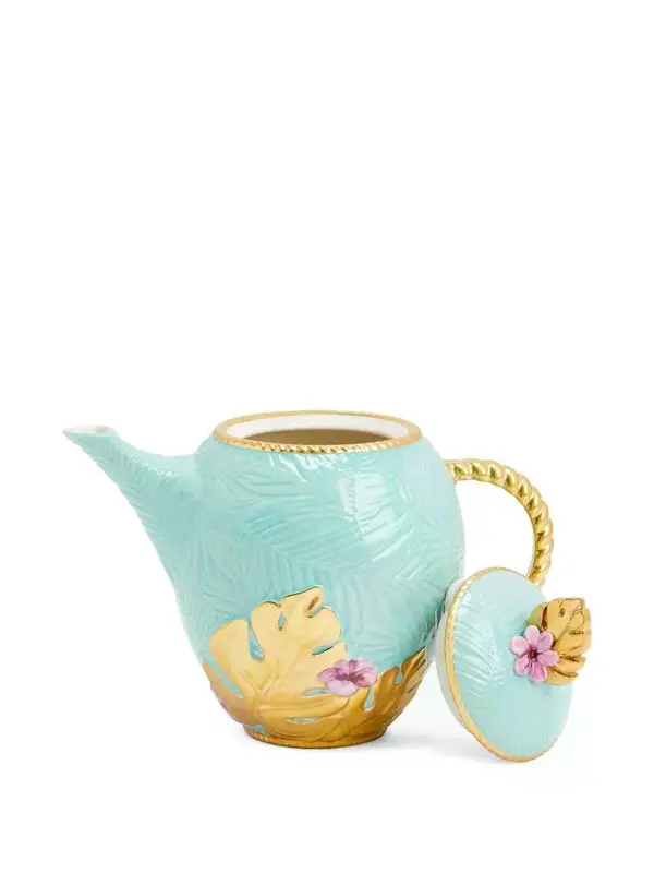 VILLARI Acapulco Leaf Teapot