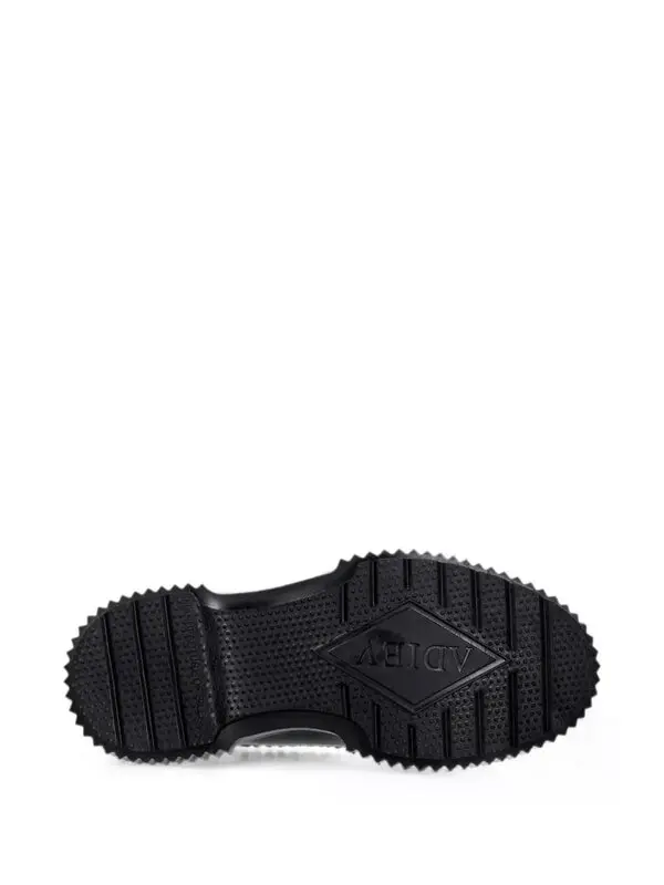 ADIEU PARIS Platform Loafers With Brogue Detailing