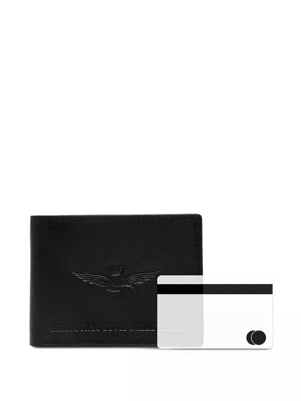 AERONAUTICA MILITARE Logo-embossed Bifold Wallet