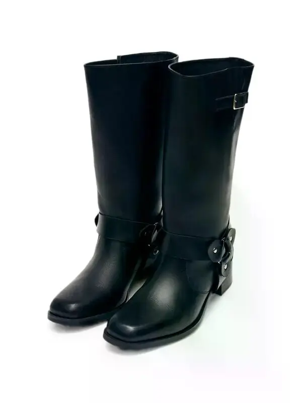 ALOHAS Harness Detail Boots