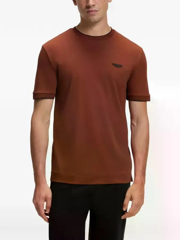 BOSS X Aston Martin T-shirt In Mercerized Cotton