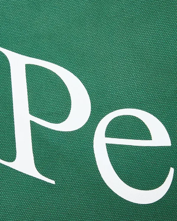 MUSEUM OF PEACE & QUIET Jumbo Wordmark Tote Bag - Forest