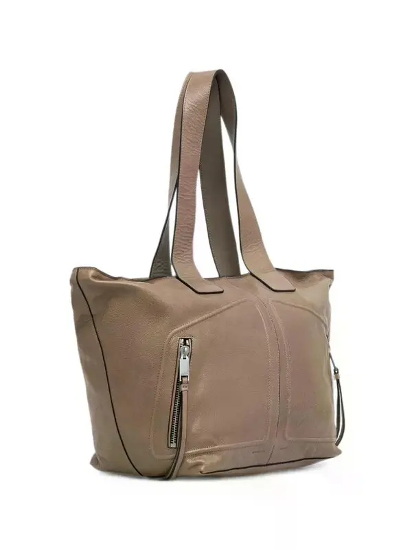 ALLSAINTS Jean Leather Tote Bag - Neutrals