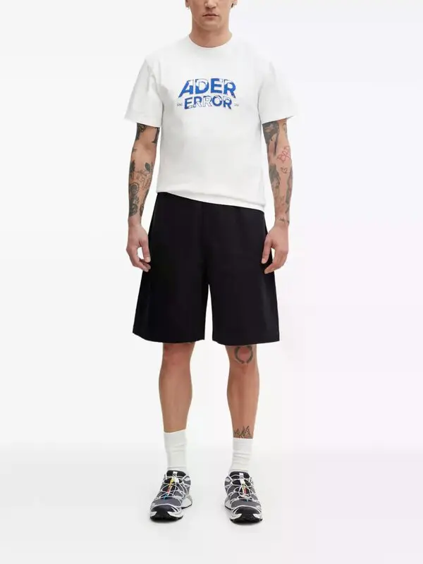 ADER ERROR Logo-patch Wide-leg Shorts