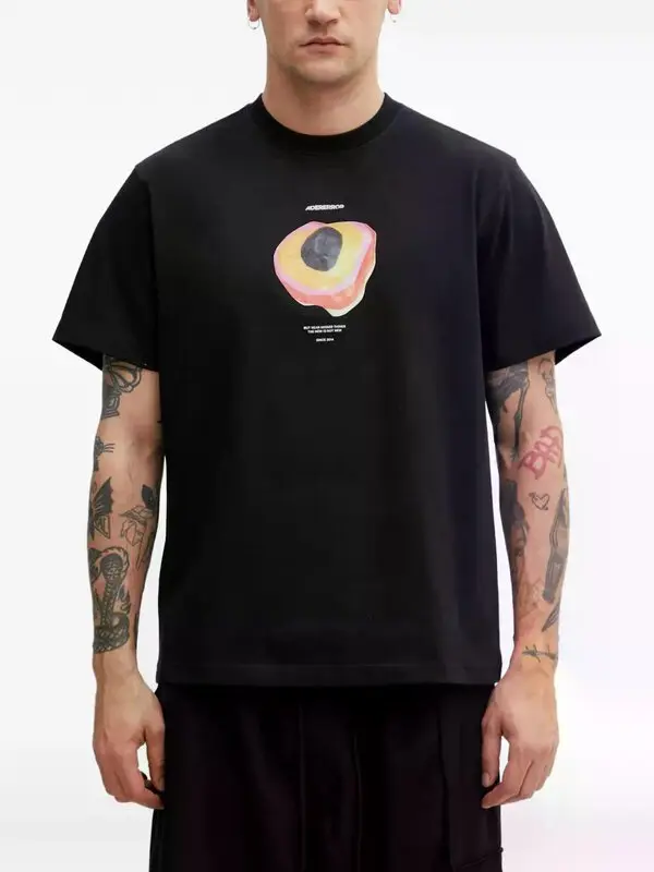 ADER ERROR Dimension Ball Graphic T-shirt - Black