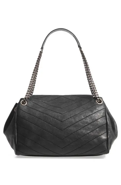 Saint Laurent Medium Nolita Leather Shoulder Bag