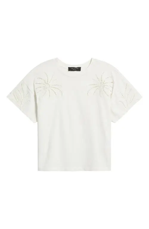 Rag & Bone Floral Cutout T-shirt
