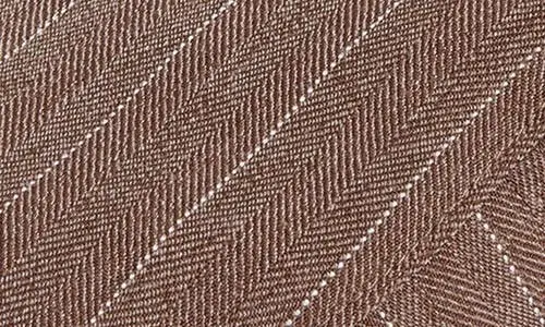 OPEN EDIT Pinstripe Driving Cap - Brown