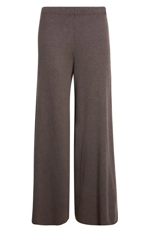 LISA YANG Ainsley Cotton & Cashmere Wide Leg Pants