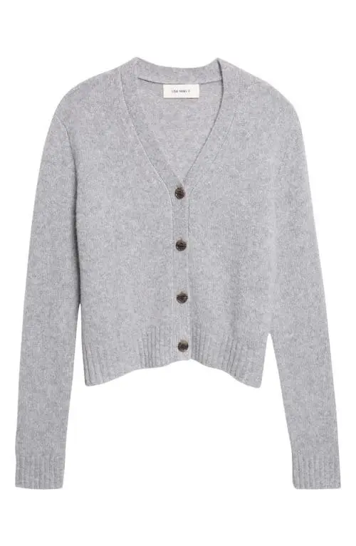 LISA YANG Marionette Cashmere & Silk Cardigan - Cloudy