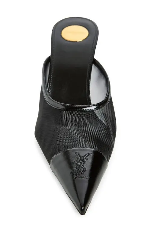 Saint Laurent Renee Pointed Toe Mule