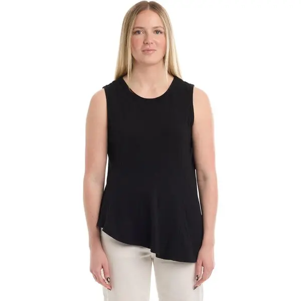 Wilt Asymmetric Seam Shell Top - Black