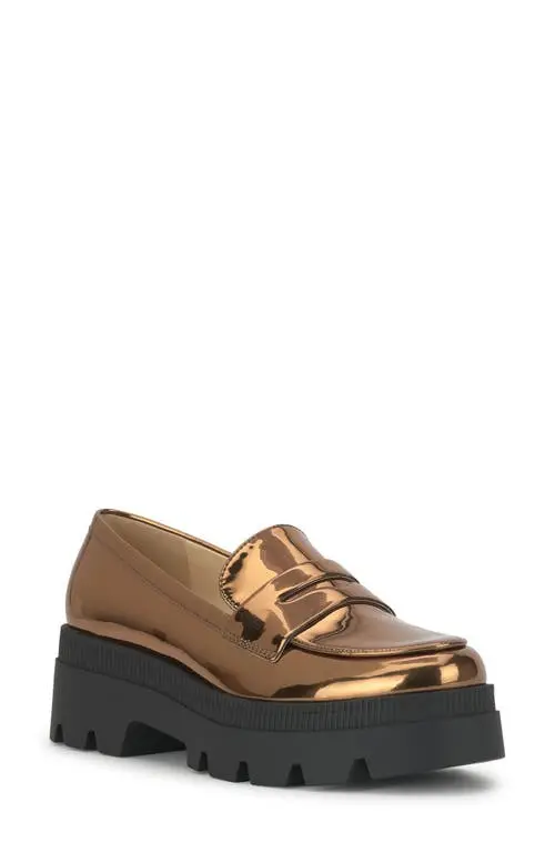 Jessica Simpson Ullinia Platform Loafer - Bronze