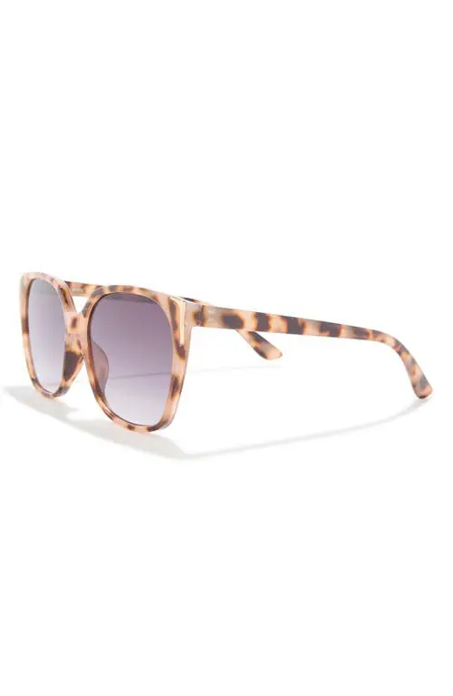 Bp. Oversized Gradient Cat Eye Sunglasses - Tortoise