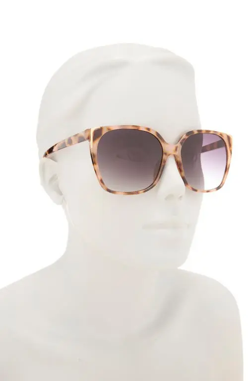 Bp. Oversized Gradient Cat Eye Sunglasses - Tortoise