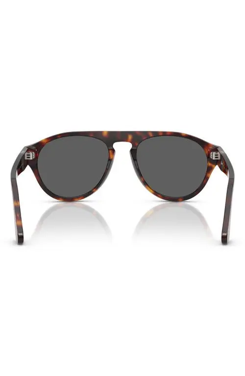 Persol Pilot Sunglasses - Havana/dark Grey
