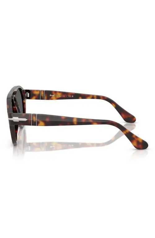 Persol Pilot Sunglasses - Havana/dark Grey