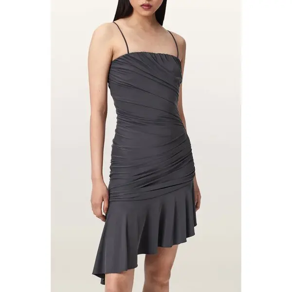 ALLSAINTS Sophia Asymmetric Minidress