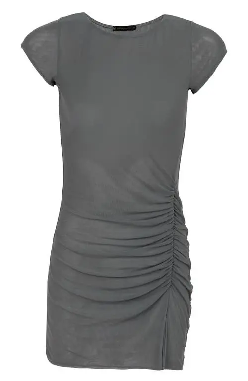 VIX PAULA HERMANNY Sui Mesh Cover-up Dress - Grey