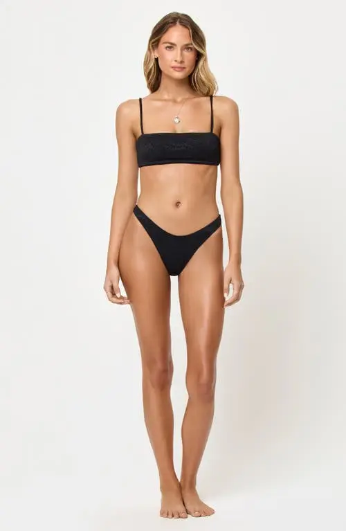 L*Space Printed Square Neck Swim Top