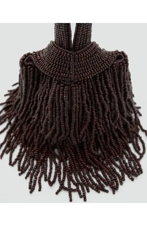 Mango Beaded Handbag