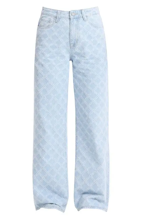 BAYEAS High Waist Straight Leg Jeans
