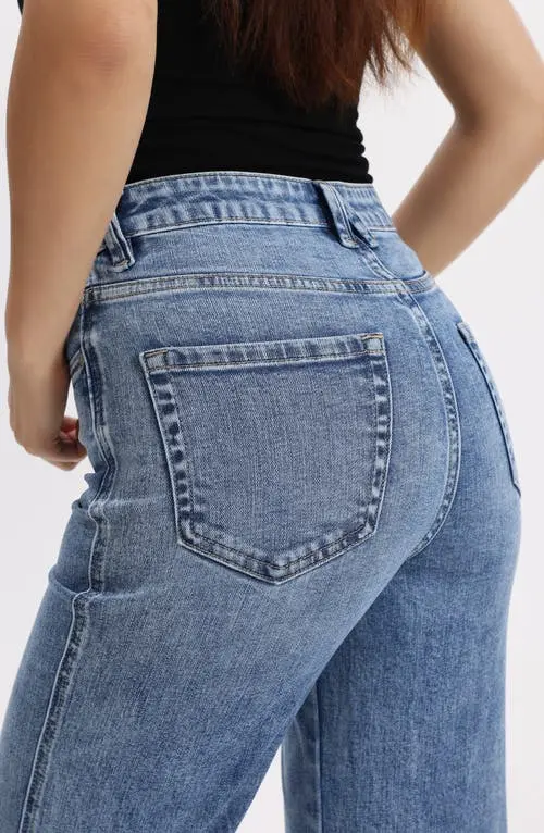 BAYEAS High Waist Bootcut Jeans