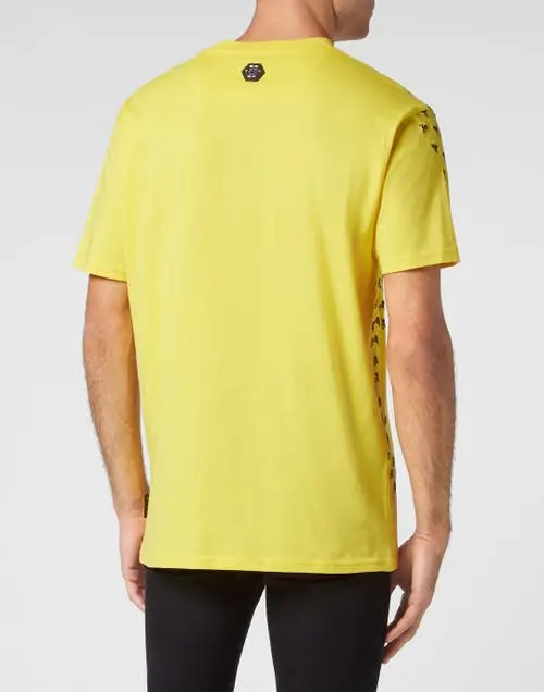 Philipp Plein T-shirt Round Neck Ss Skull&bones