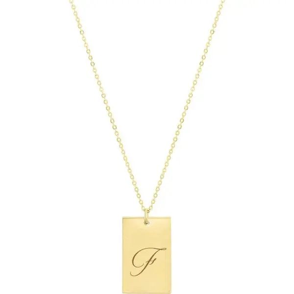 SET & STONES Stella Initial Necklace