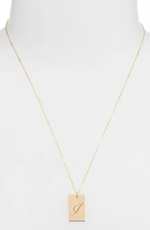 SET & STONES Stella Initial Pendant Necklace - Gold/i
