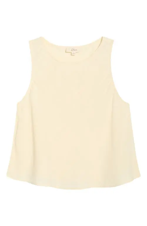 Elan Semisheer Cover-up Tank - Off White