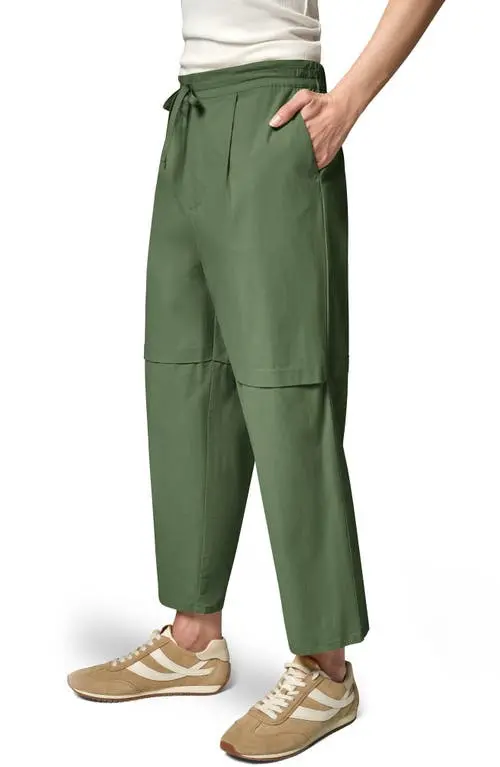 Donna Karan New York Paper Poplin Pants - Verde