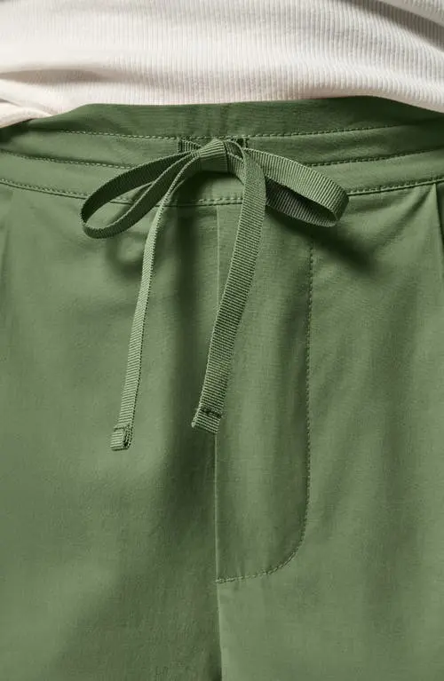 Donna Karan New York Paper Poplin Pants - Verde