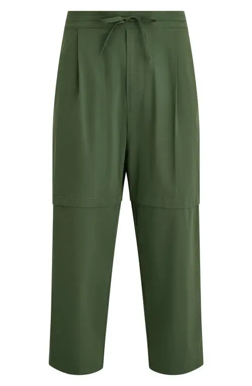 Donna Karan New York Paper Poplin Pants - Verde
