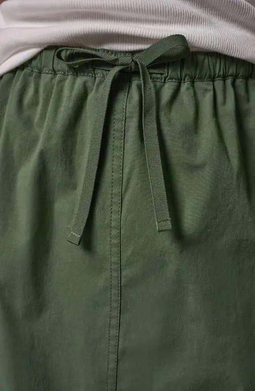 Donna Karan New York Tie-waist Cargo Midi Skirt