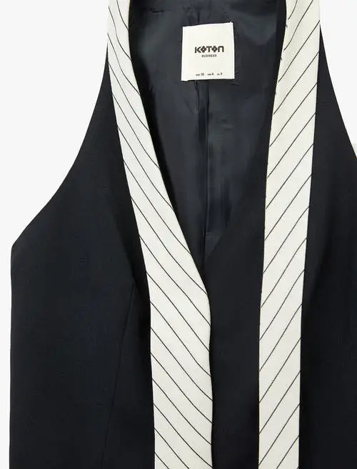 ZDNU 81041892 Slim Fit Sleeveless Structured Vest