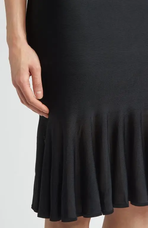 TOTEME Fluted Sweater Skirt