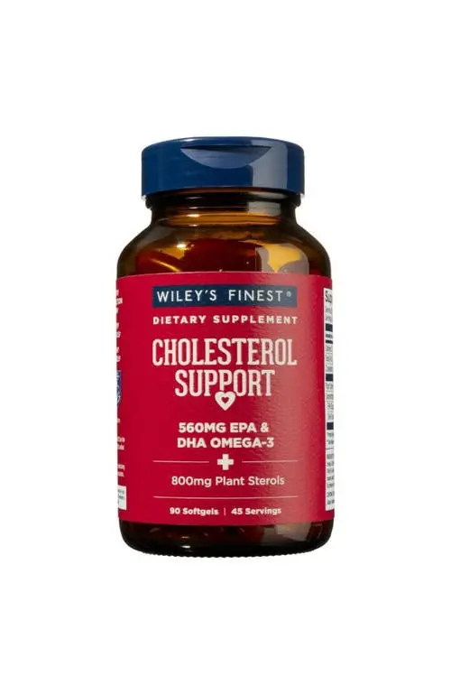 WILEY'S FINEST Cholesterol Support Heart Health Omega-3 Softgels 90 Softgels - None