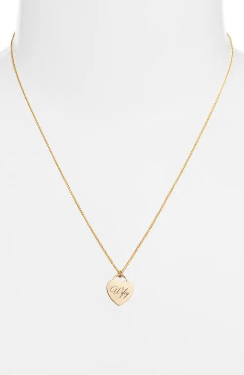 SET & STONES Wifey Alice Pendant Necklace