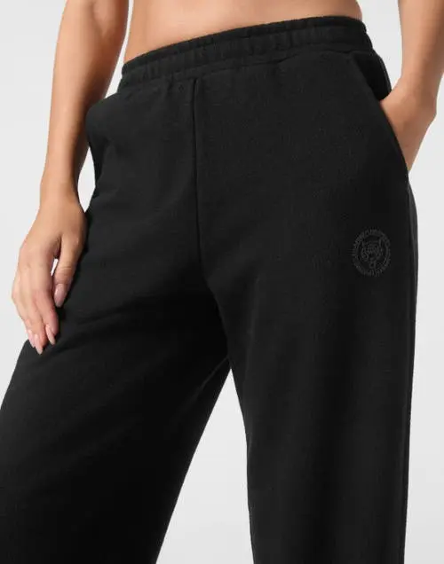 PLEIN SPORT Palace Fit Jogging Trousers - Black