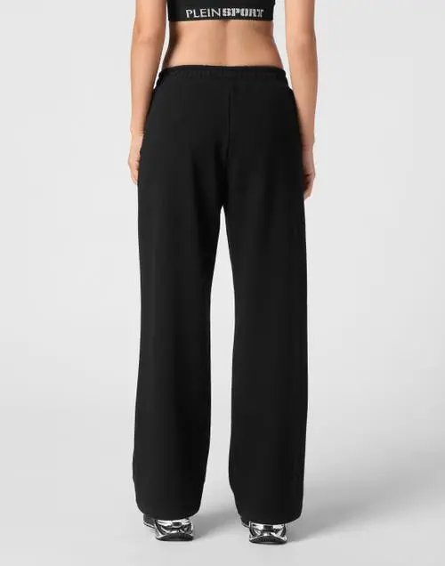 PLEIN SPORT Palace Fit Jogging Trousers - Black
