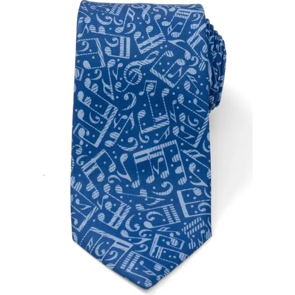 CUFFLINKS, INC. Grand Ole Opry Musical Notation Neck Tie - Blue