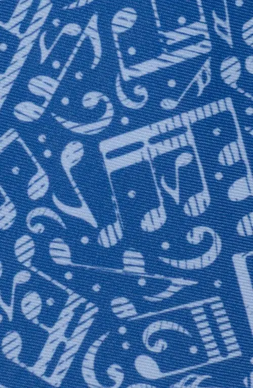 CUFFLINKS, INC. Grand Ole Opry Musical Notation Neck Tie - Blue