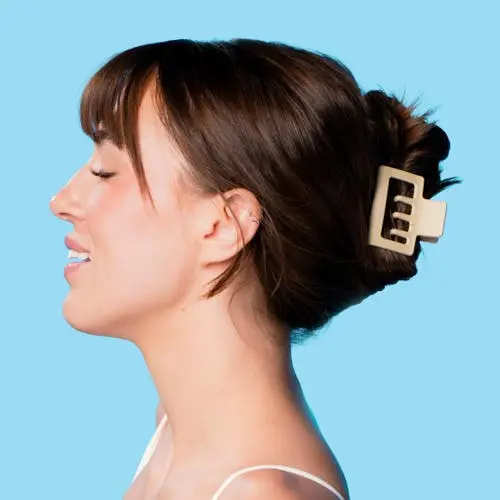GIMME BEAUTY Square Double Teeth Claw Clip Duo