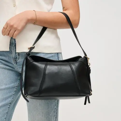 URBAN EXPRESSIONS Waylon Shoulder Bag - Black